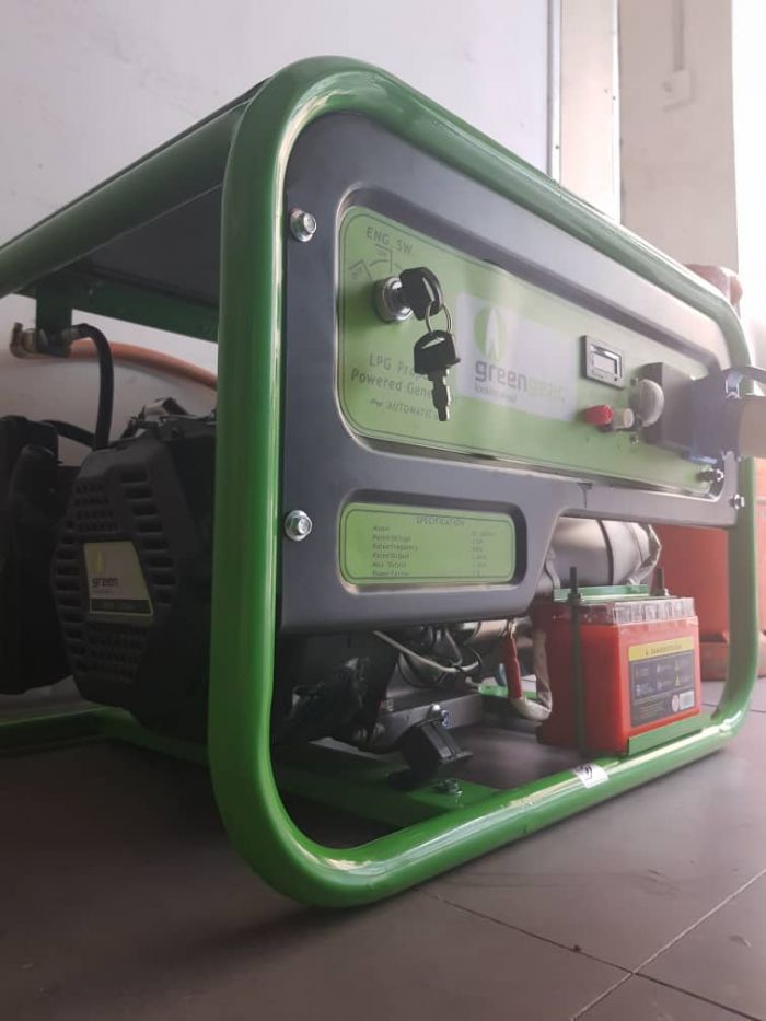 LPG Powered Generator