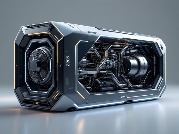 Futuristic-power-generator-design-innovative-technology-sleek-modern ...