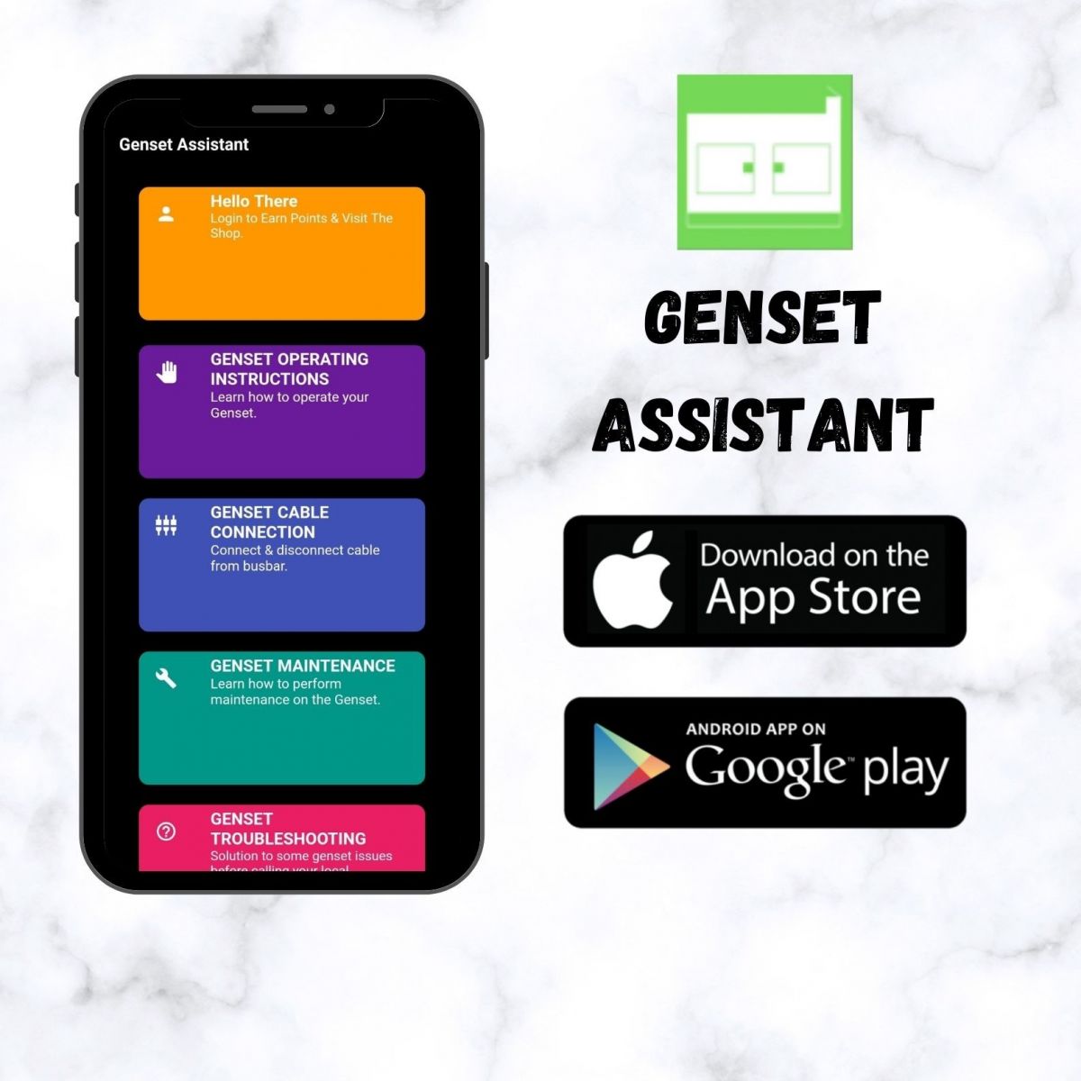 Generator App Free Download | Genset Assistant
