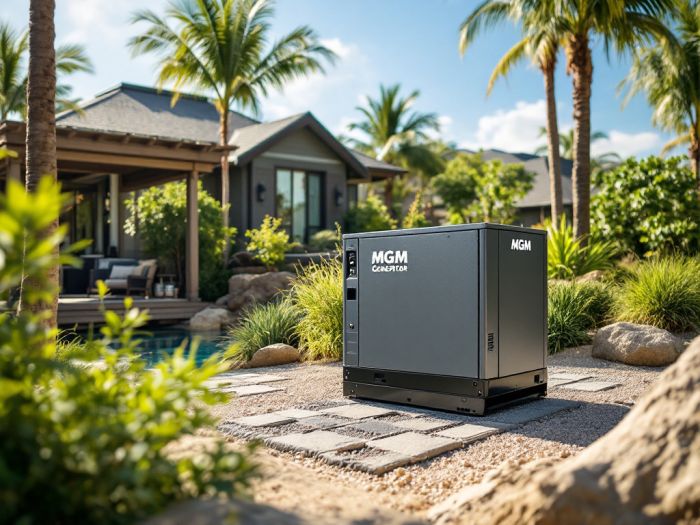 MGM-Generator-in-action-at-a-resort-setting-efficiently-blending-with ...