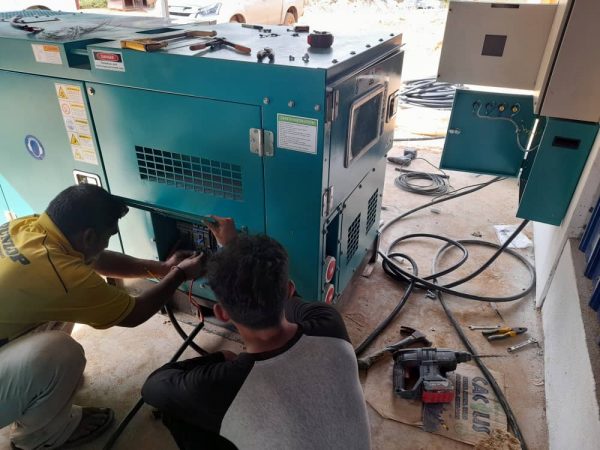 Genset For Worker Quarter's Hostel Malaysia | Construction