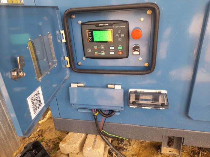 Genset For Piling Machine At Construction Sites | Construction Site Gensets